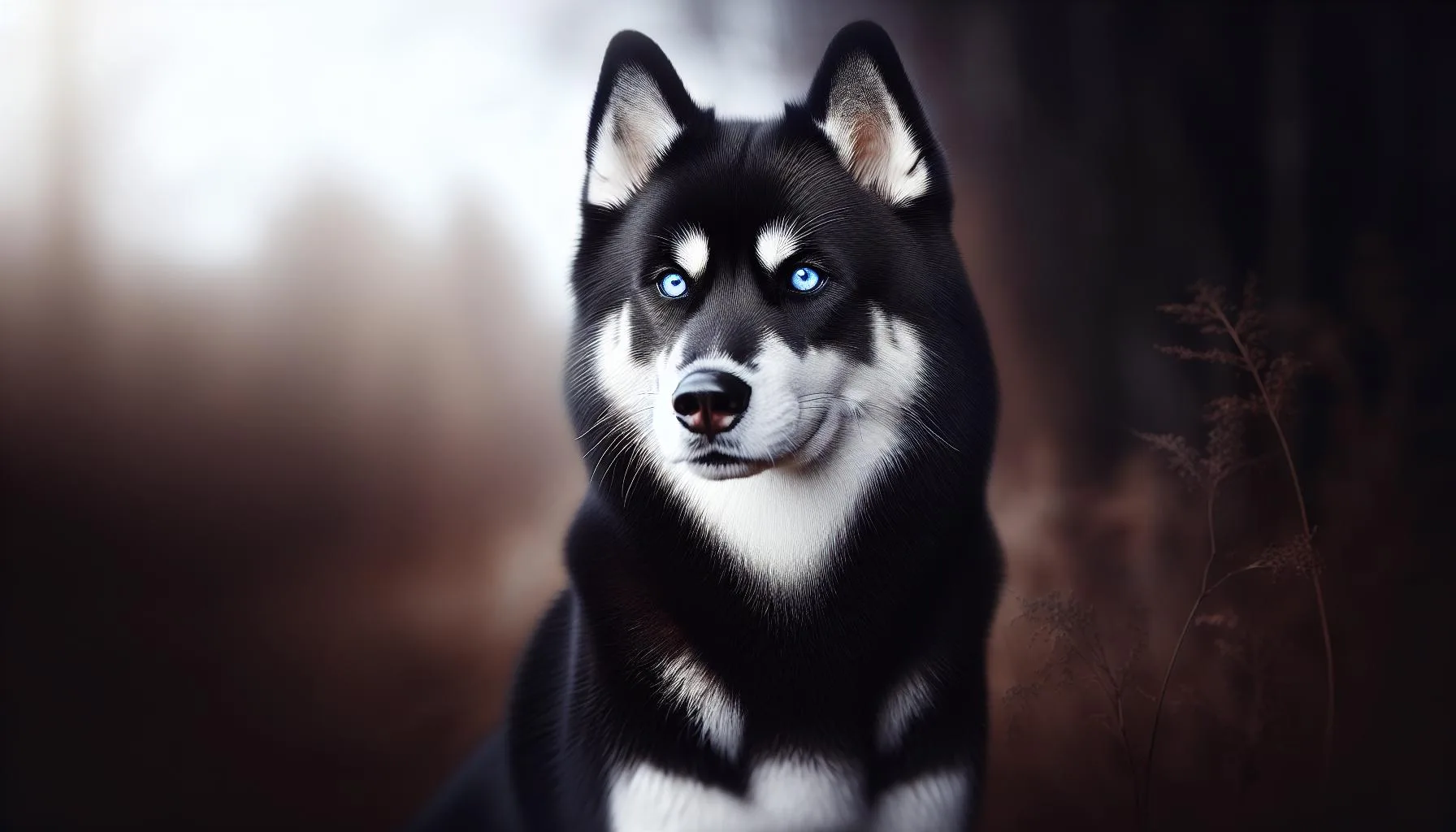 Pure Black Husky with Blue Eyes: Adopt Yours Today! - Planet Husky